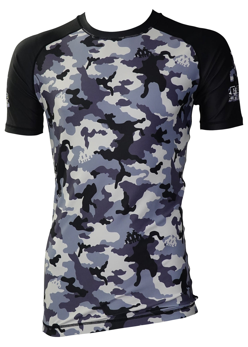 Dark Woodland Camo Rash Guard