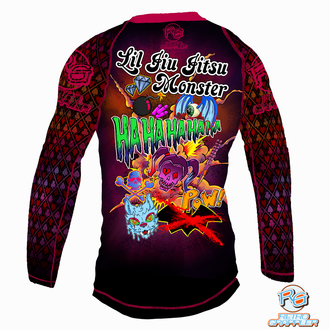 Lil JJ Mon BJJ Rash Guard | Youth No Gi Compression