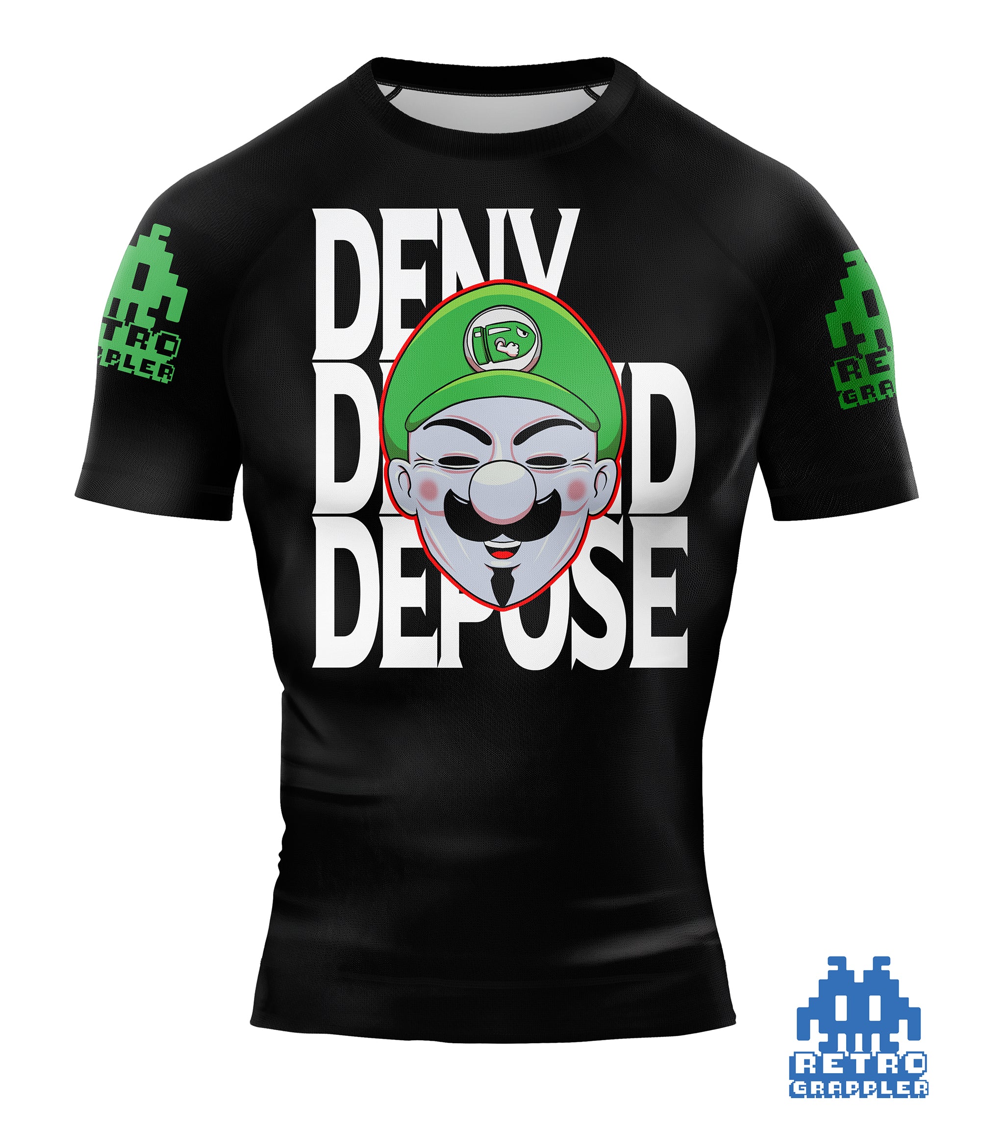 Luigi’s Vendetta Jiu Jitsu Rash Guard | BJJ Top