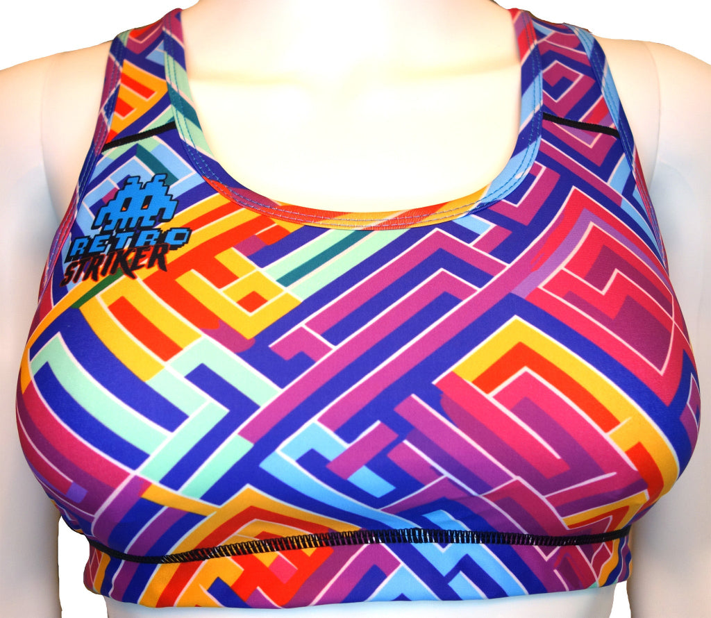 Puzzle MMA Sports Bra | Retro Grappler