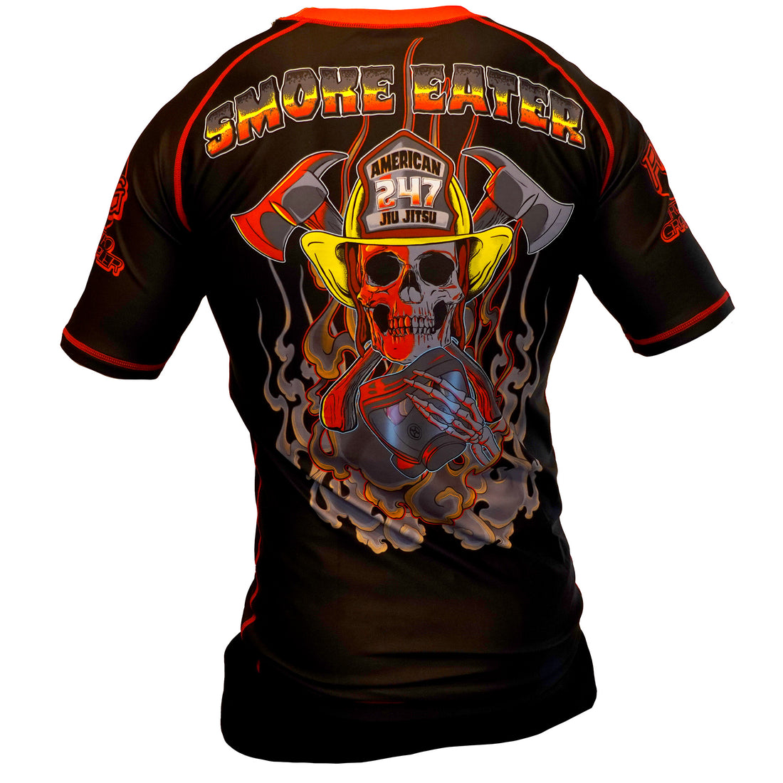 Smoke Eater Firefighter Rash Guard