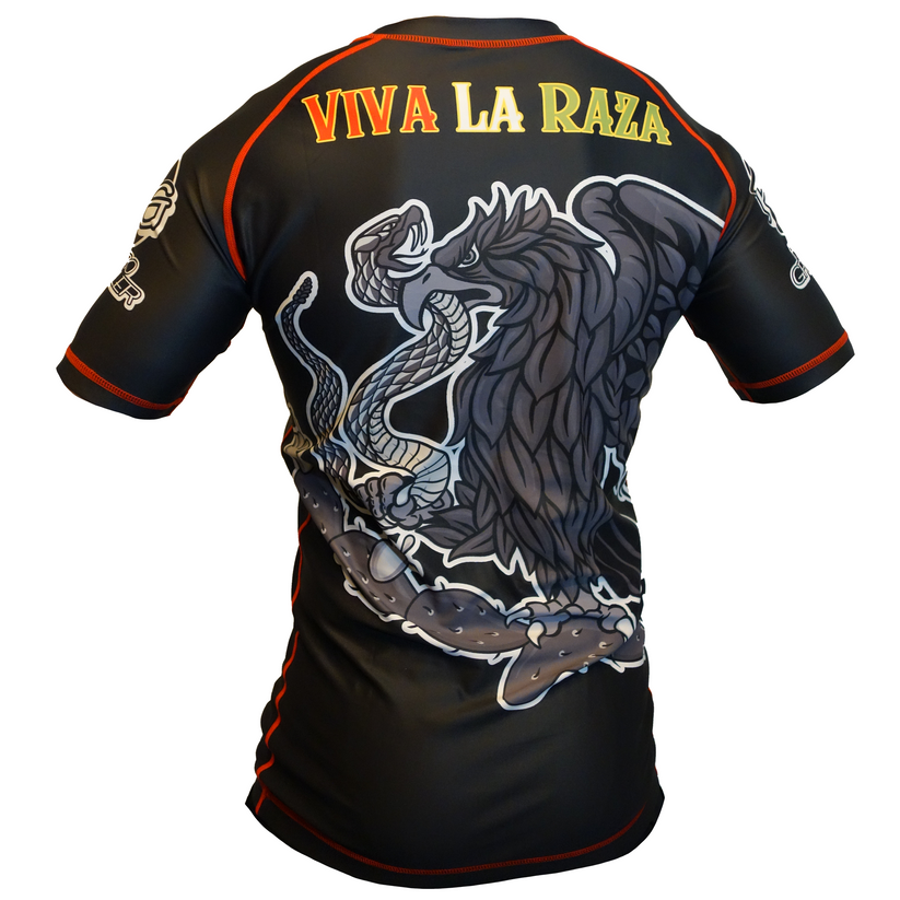 Viva La Raza BJJ Rash Guard | Mexico Jiu Jitsu Gear